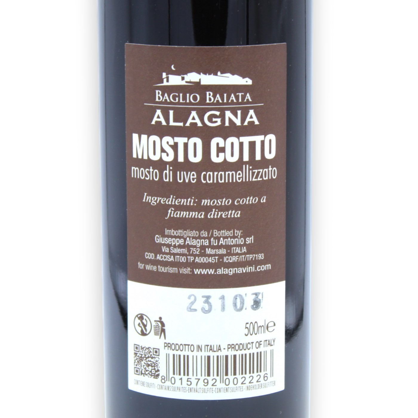 Karamellisierter gekochter Traubenmost – 500 ml