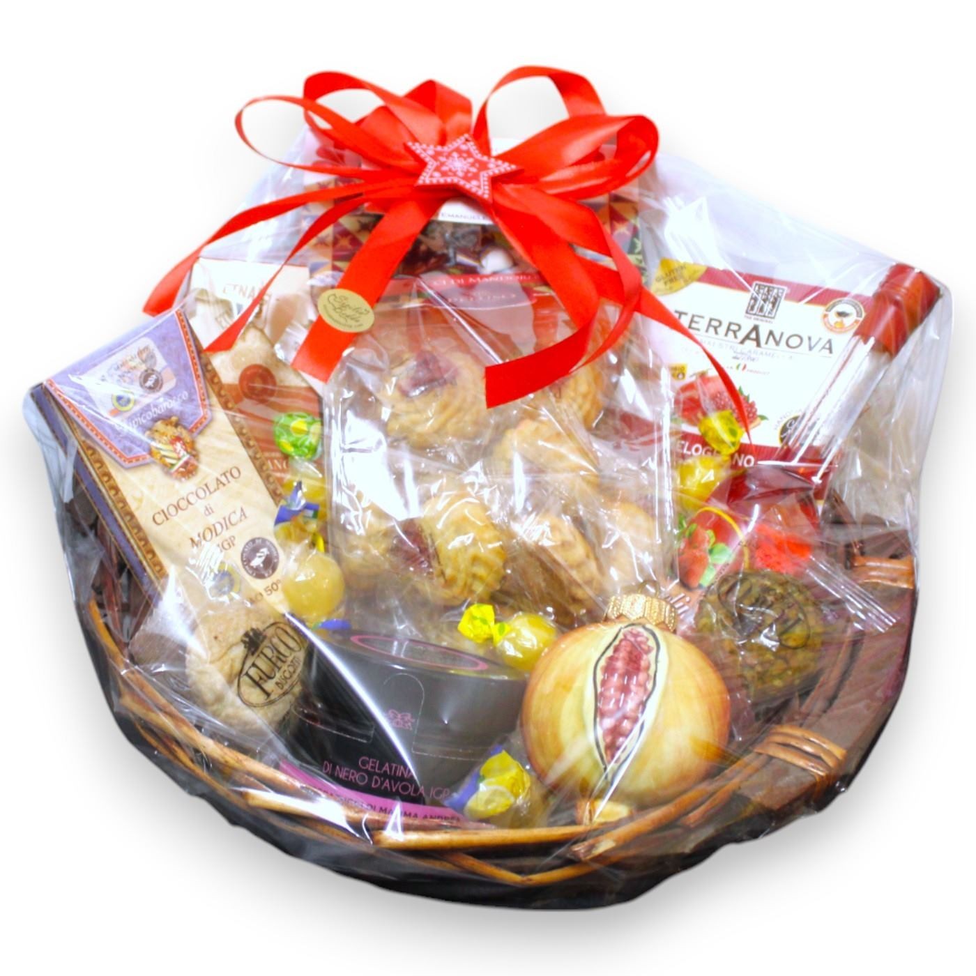 Gift Basket with Typical Sicilian Products - LOCU PICCIULU